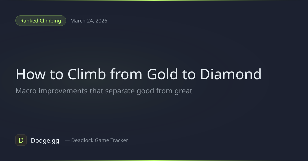 How to Climb from Gold to Diamond in League of Legends (2026) — Macro ...