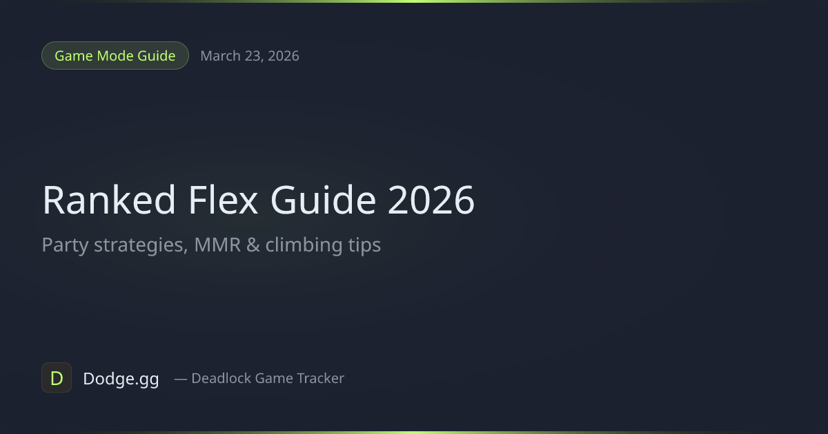Ranked Flex Guide (2026) — How Flex Queue Works in League of Legends ...