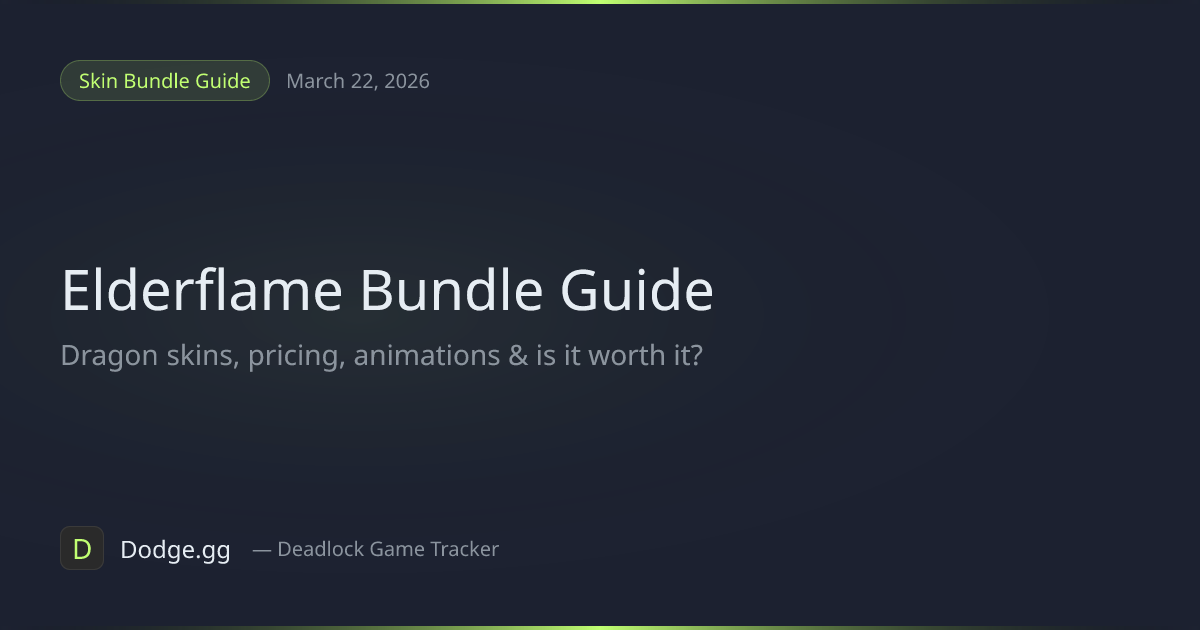 Elderflame Bundle — Skins, Pricing, Animations & Is It Worth It ...