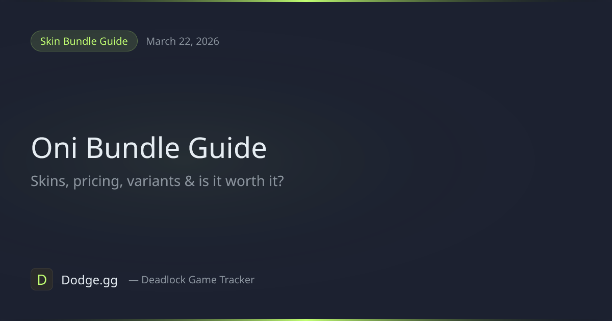 Oni Bundle — Skins, Pricing, Variants & Is It Worth It? — Valorant ...
